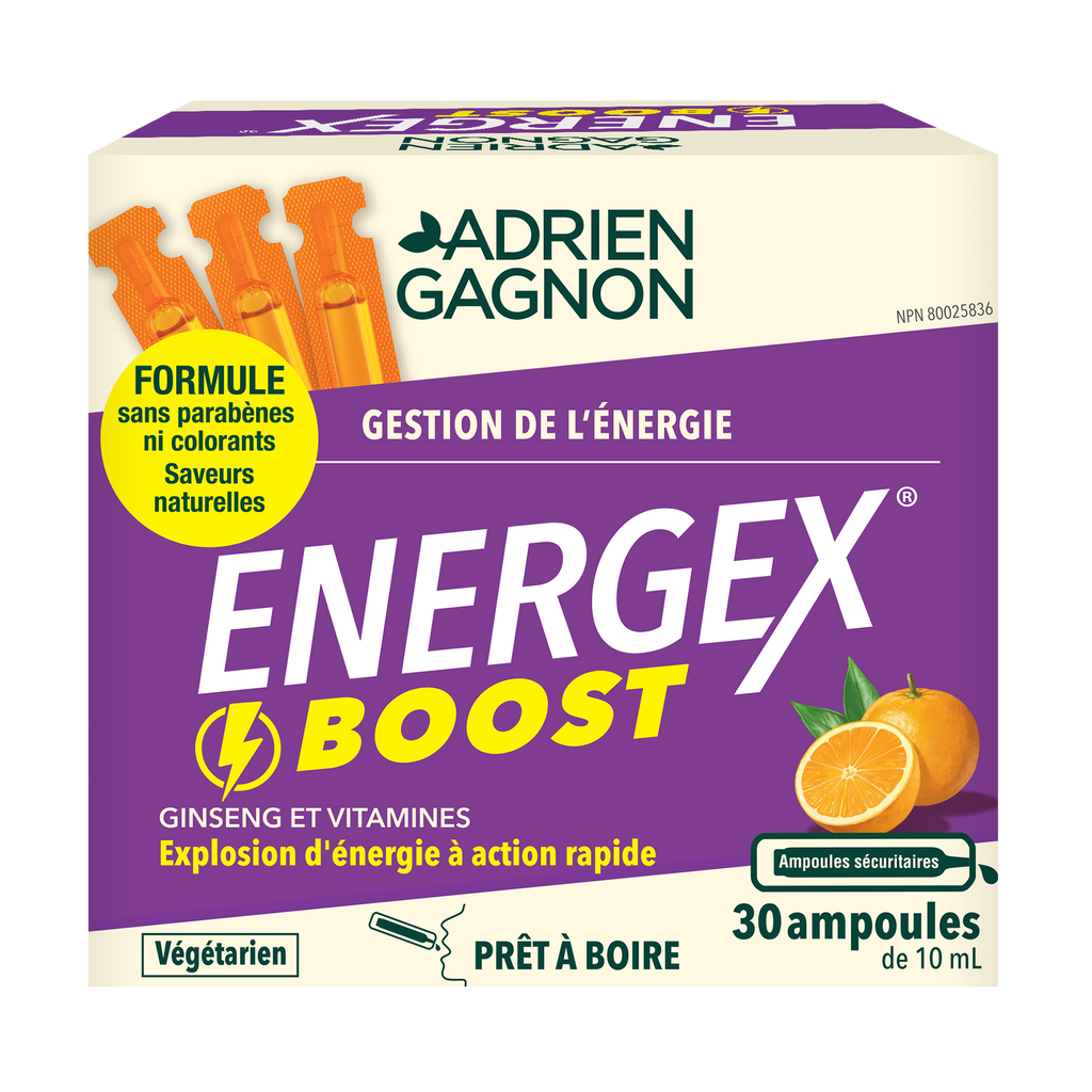Adrien Gagnon Energex Boost Liquid Orange - Combat Fatigue & Boost ...