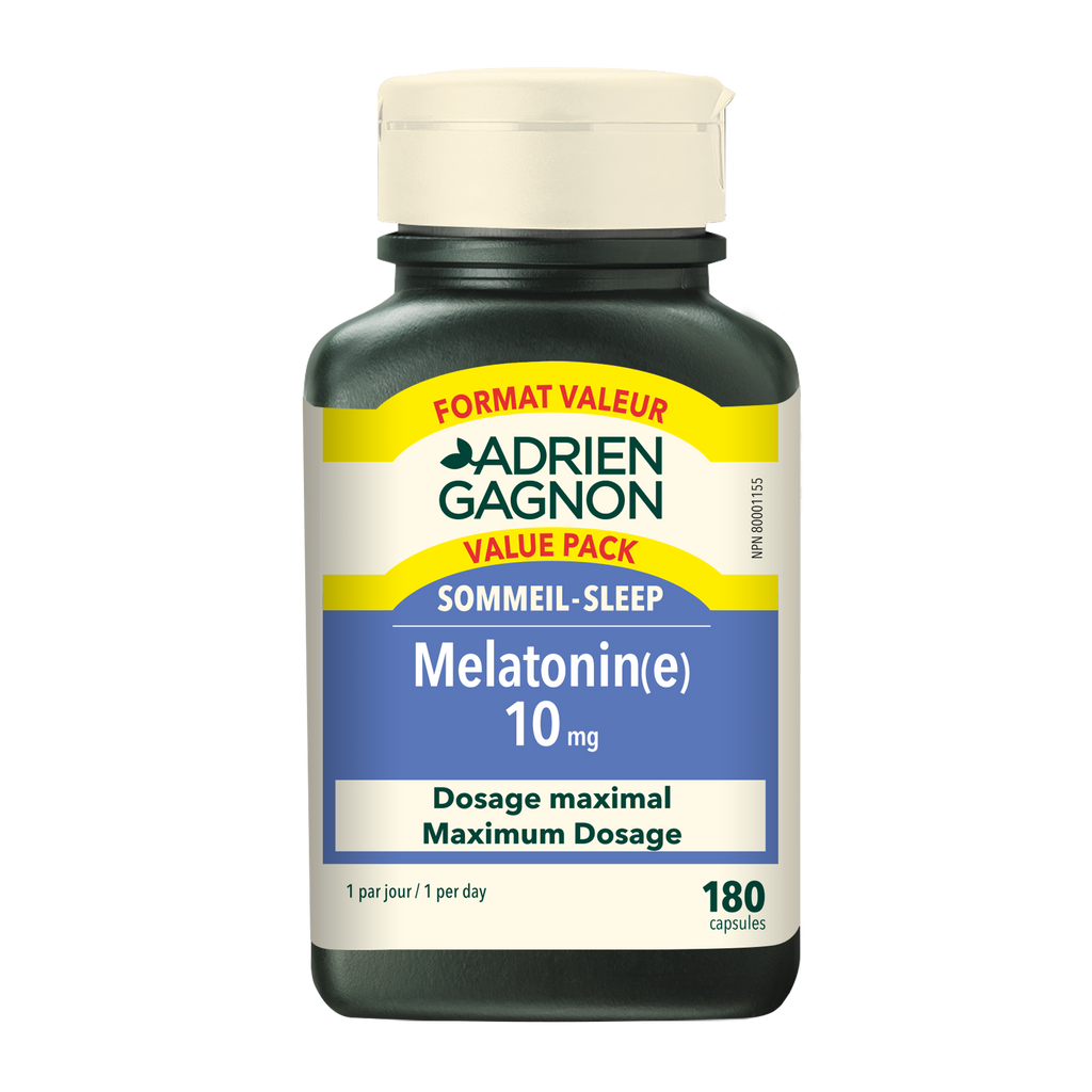 Adrien Gagnon - Melatonin 10 mg Extra Strength Value Pack – Adrien ...