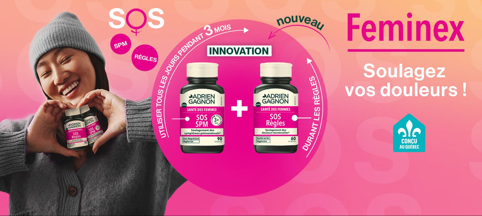 Feminex - Règles – Adrien Gagnon - Santé Naturelle A.G. Ltée